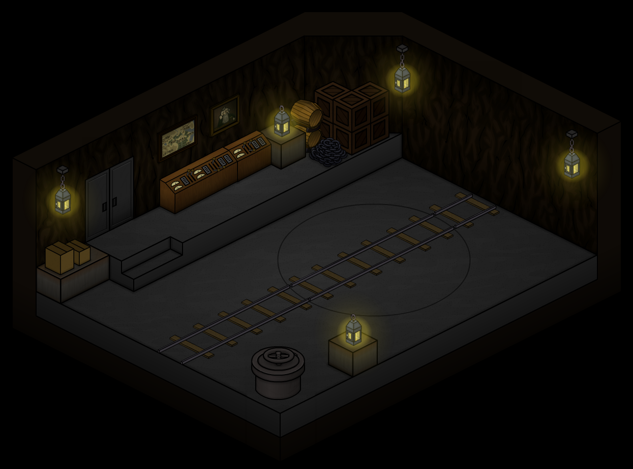 World's End Chapter 2 Maps - Mezzanine Stairs