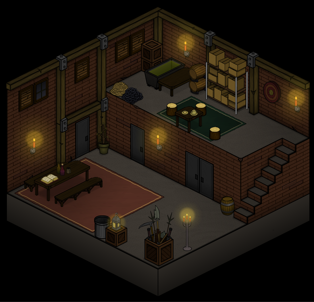 World's End Chapter 2 Maps - Mezzanine Stairs